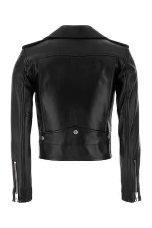Saint Laurent Nappa Leather Biker Jacket