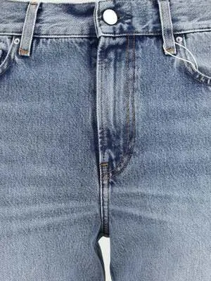 TOTEME Cotton Denim Jeans - Blue