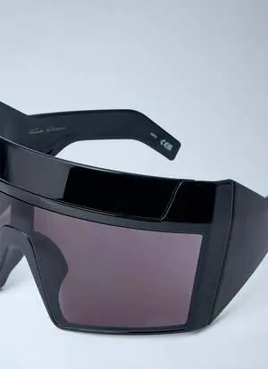 Rick Owens Shield Frame Sunglasses