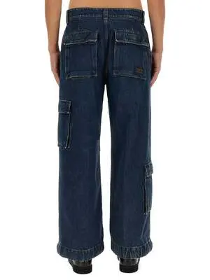 Gucci Denim Cargo Pants