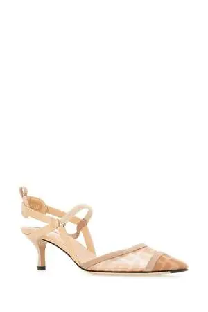 Fendi Pumps With Strappy Detail