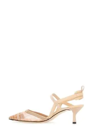 Fendi Pumps With Strappy Detail