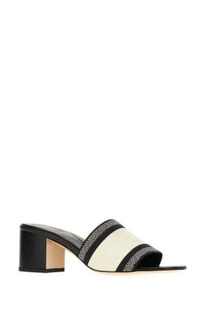 Gucci Woman's Block Heel Slide Pumps