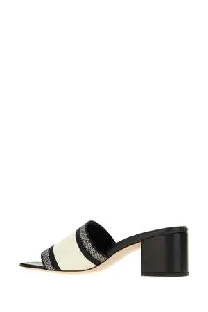 Gucci Woman's Block Heel Slide Pumps