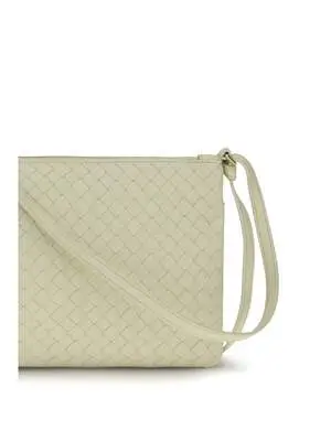 Bottega Veneta Intrecciato Woven Leather Shoulder Bag - Multicolor