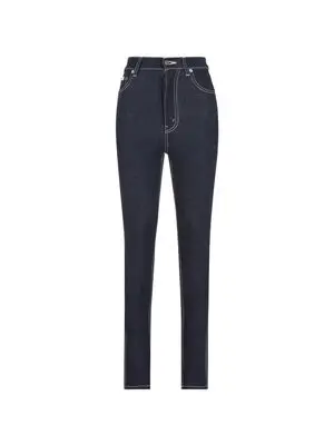 Celine Skinny Fit Denim Jeans - Multicolor