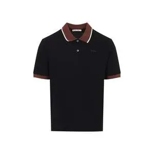 Marni Cotton Polo - Black