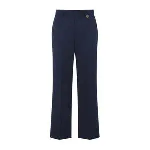 Casablanca Monogram Jacquard Cotton Pants - Blue