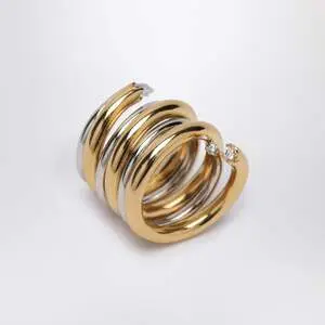 Panconesi Rhodium-plated Rings