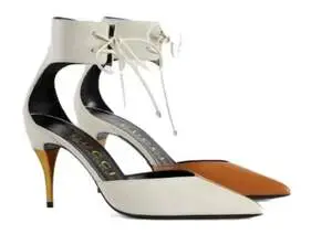 Gucci Pumps With Tie Fastening - Multicolor