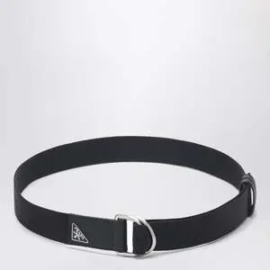 Prada Re-nylon Web Belt - Black