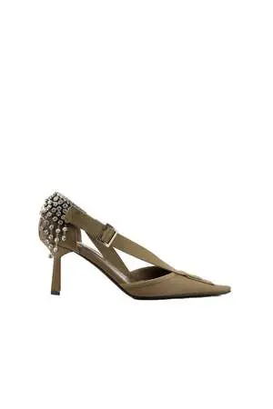Prada Embellished High Heel Pumps - Multicolor
