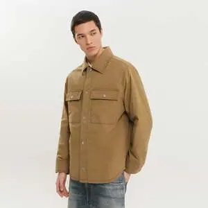 1989 STUDIO Kaki Shirt-jacket With Pockets - Brown