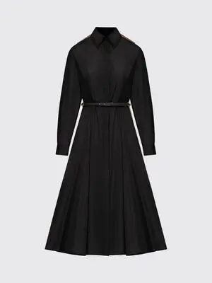 Max Mara Belted Shirt Dress - Black