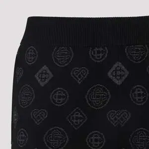 Casablanca City Jacquard Wide-leg Trousers