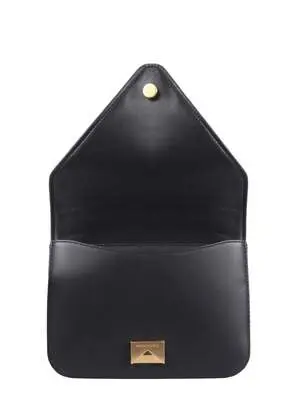 Bottega Veneta Suede Envelope Bag With Extra Large Chain Handle