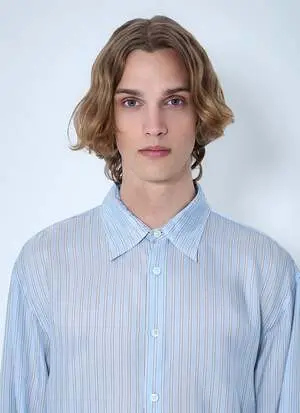 Dries Van Noten Classic Button-down Shirt - Blue