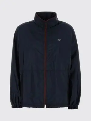 Prada Nylon Zip-up Jacket - Red