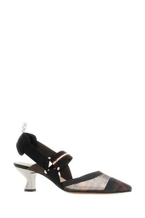 Fendi Slingback Pumps - Multicolor