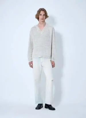 Our Legacy V-neck Knit Sweater - Multicolor
