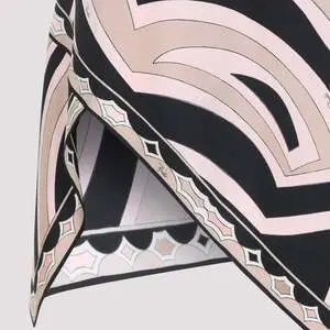 Emilio Pucci Silk Twill Mini Skirt