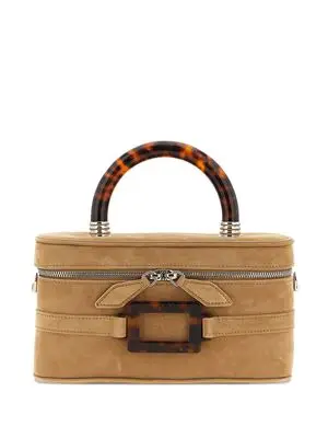 ROGER VIVIER Belle Vivier Mini Leather Vanity Case - Multicolor