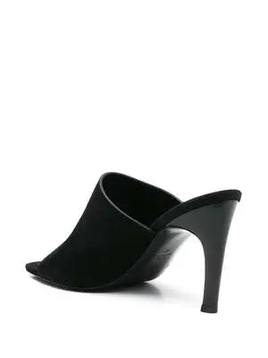 TOTEME Velvet Mules - Multicolor