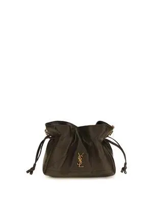 Saint Laurent Saint Laurent Jamie Pouch With Strap Green