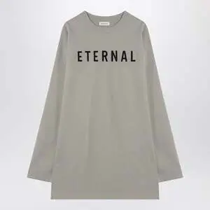Fear Of God Grey Dove-grey Eternal T-shirt - Gray