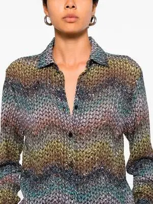 Missoni Caperdon" Long Sleeve Shirt - Multicolor