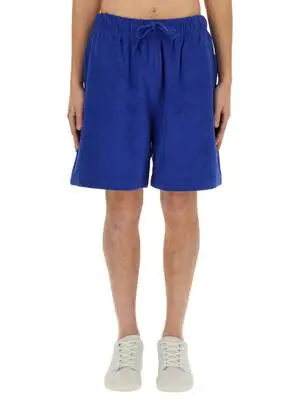 Burberry Cotton Bermuda Shorts - Multicolor