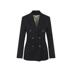 GOLDEN GOOSE Double Breasted Virgin Wool Blazer