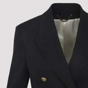 GOLDEN GOOSE Double Breasted Virgin Wool Blazer