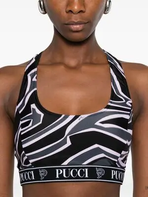 Emilio Pucci Printed Bra - Multicolor