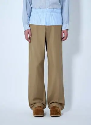 Dries Van Noten Wide Leg Bottoms For Men