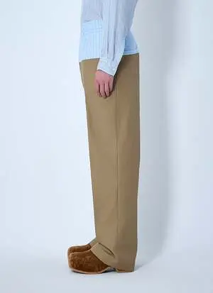 Dries Van Noten Wide-leg Trousers With Elasticated Waistband