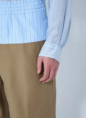 Dries Van Noten Wide-leg Trousers With Elasticated Waistband