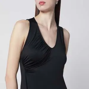 Victoria Beckham Long Jersey Dress With Slit