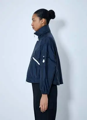 Moncler Marmacy Hooded Rain Jacket - Blue