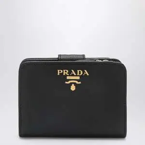 Prada Small Saffiano Leather Wallet - Black