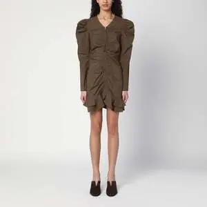 Isabel Marant Étoile Briali Mini Dress - Green