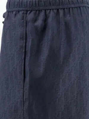 Dior Oblique Cotton And Silk Shorts