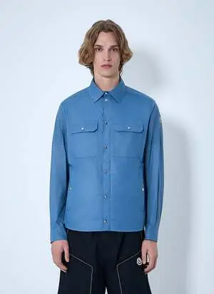 Moncler Technical Ripstop Overshirt - Blue