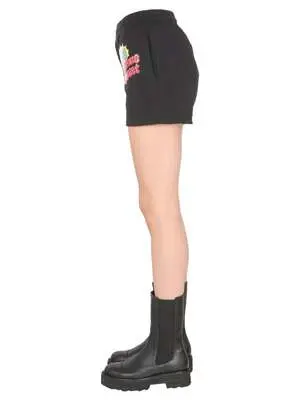 Moschino Graphic Print Sweat Shorts