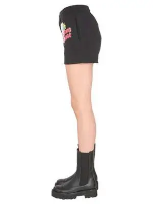 Moschino Graphic Print Sweat Shorts