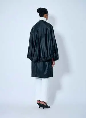 TOTEME Oversized Cape Jacket - Black