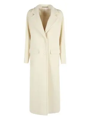 Tagliatore Wool Single-breasted Coat - Multicolor