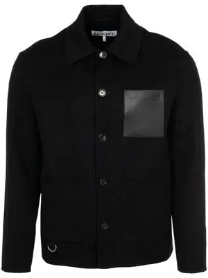 Loewe Wool And Cashmere Workwear Jacket - Multicolor