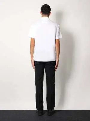 Givenchy Pique Cotton Polo Shirt With 4g Embroidery - Multicolor