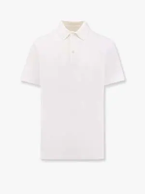 Givenchy Pique Cotton Polo Shirt With 4g Embroidery